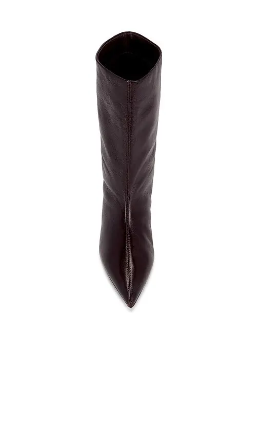Steve Madden Lytton Boot - Burgundy Patent | Editorialist